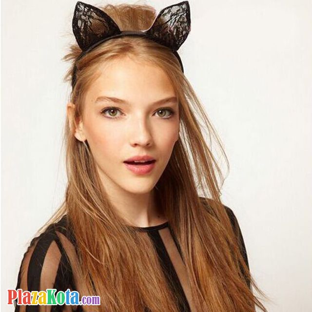 A006, Jual Bando Cat Kitty Kucing Hitam - PlazaKota.com